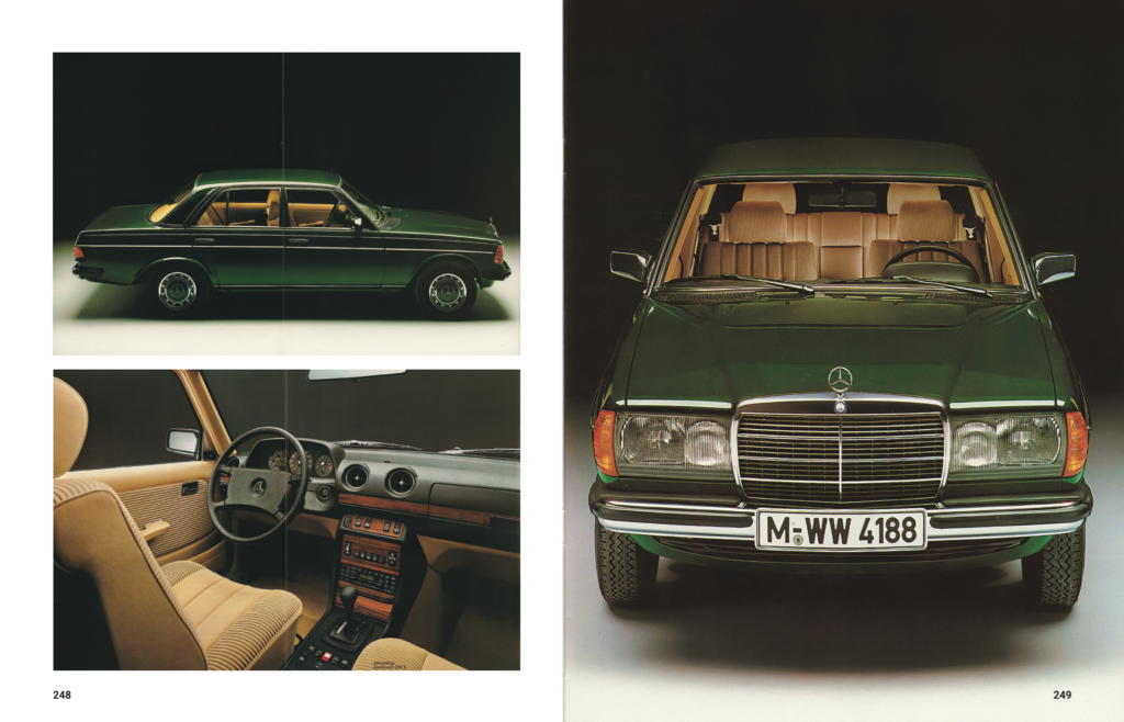 Mercedes-Benz W123 Hardcover book - Car's history - Cars ARHEVE - Books ...