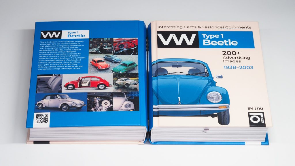 VW Beetle (Type 1) Hardcover book – Car’s history - Cars ARHEVE - Books ...