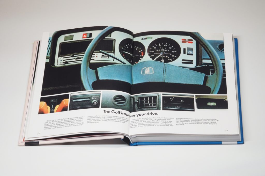 VW Golf Mk1 Hardcover book – Car’s history - Cars ARHEVE - Books about ...