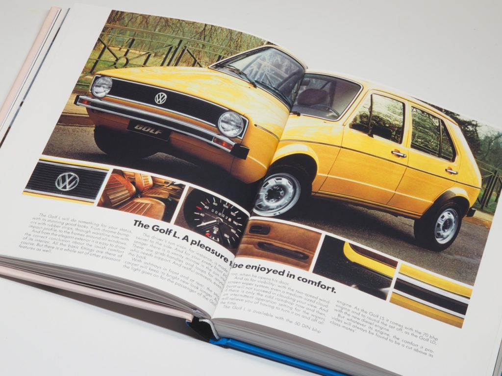 VW Golf Mk1 Hardcover book – Car’s history - Cars ARHEVE - Books about ...