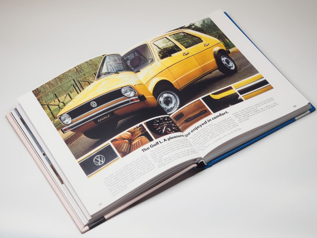 VW Golf Mk1 Hardcover book – Car’s history - Cars ARHEVE - Books about ...