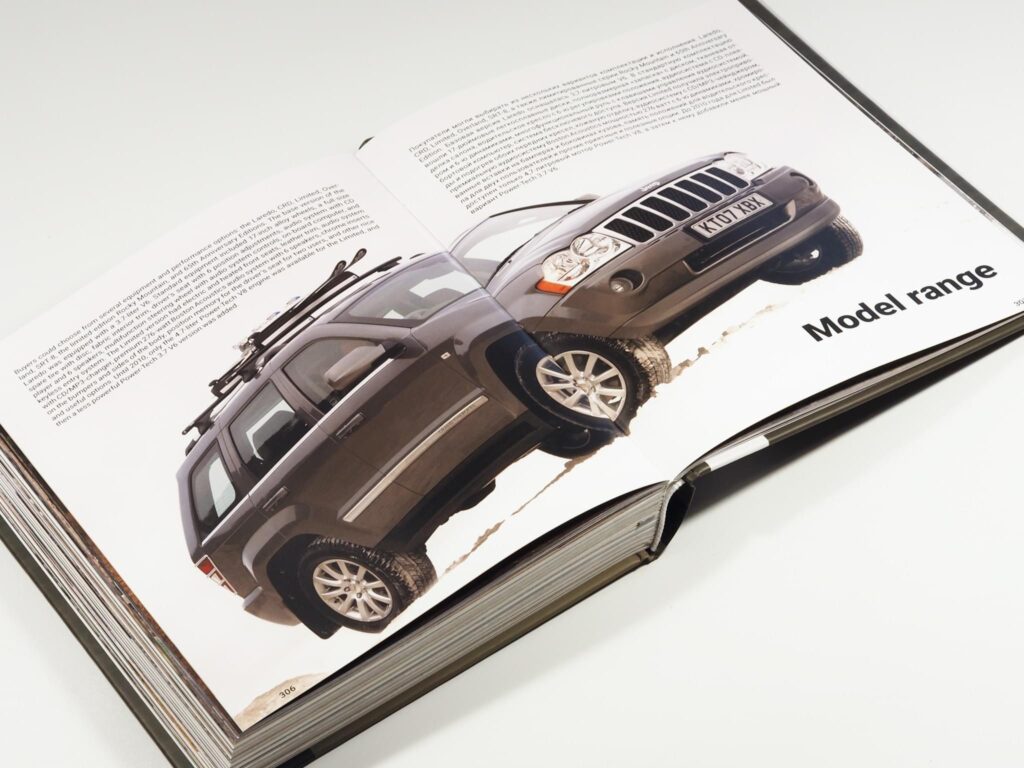 Jeep Cherokee historical book. From the Jeep Wagoneer to WK