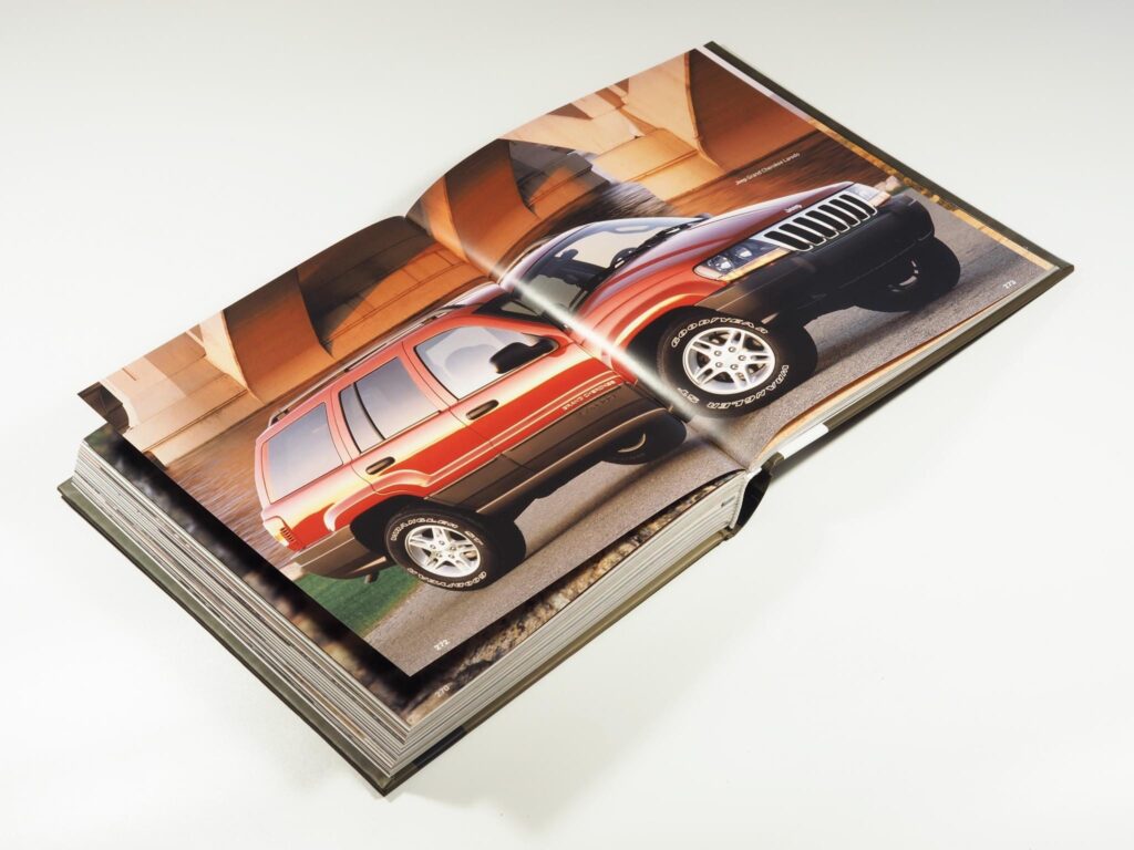 Jeep Cherokee historical book. From the Jeep Wagoneer to WK