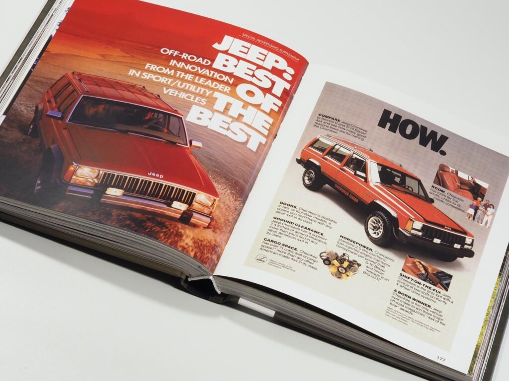 Jeep Cherokee historical book. From the Jeep Wagoneer to WK