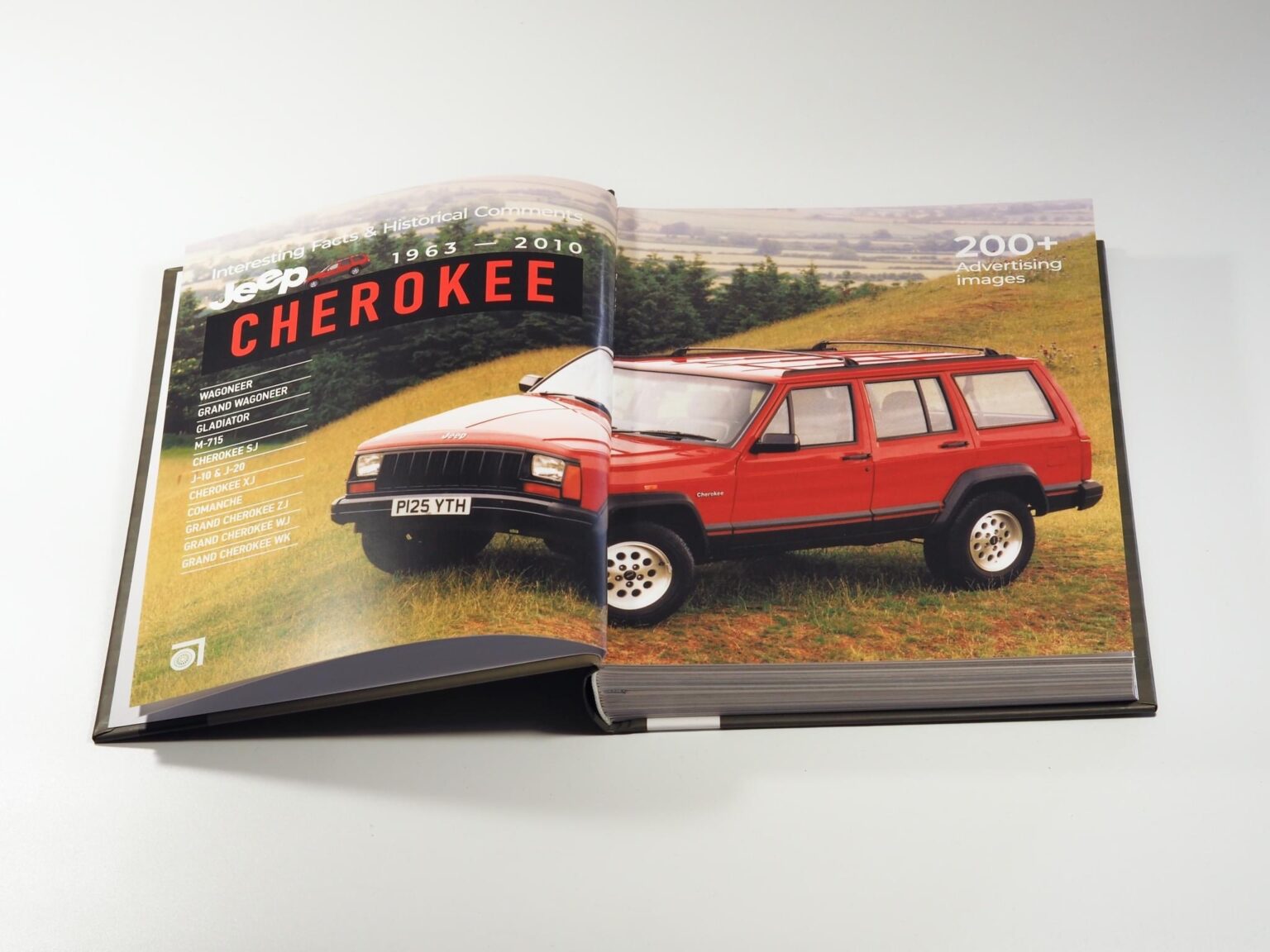 Jeep Cherokee historical book. From the Jeep Wagoneer to WK